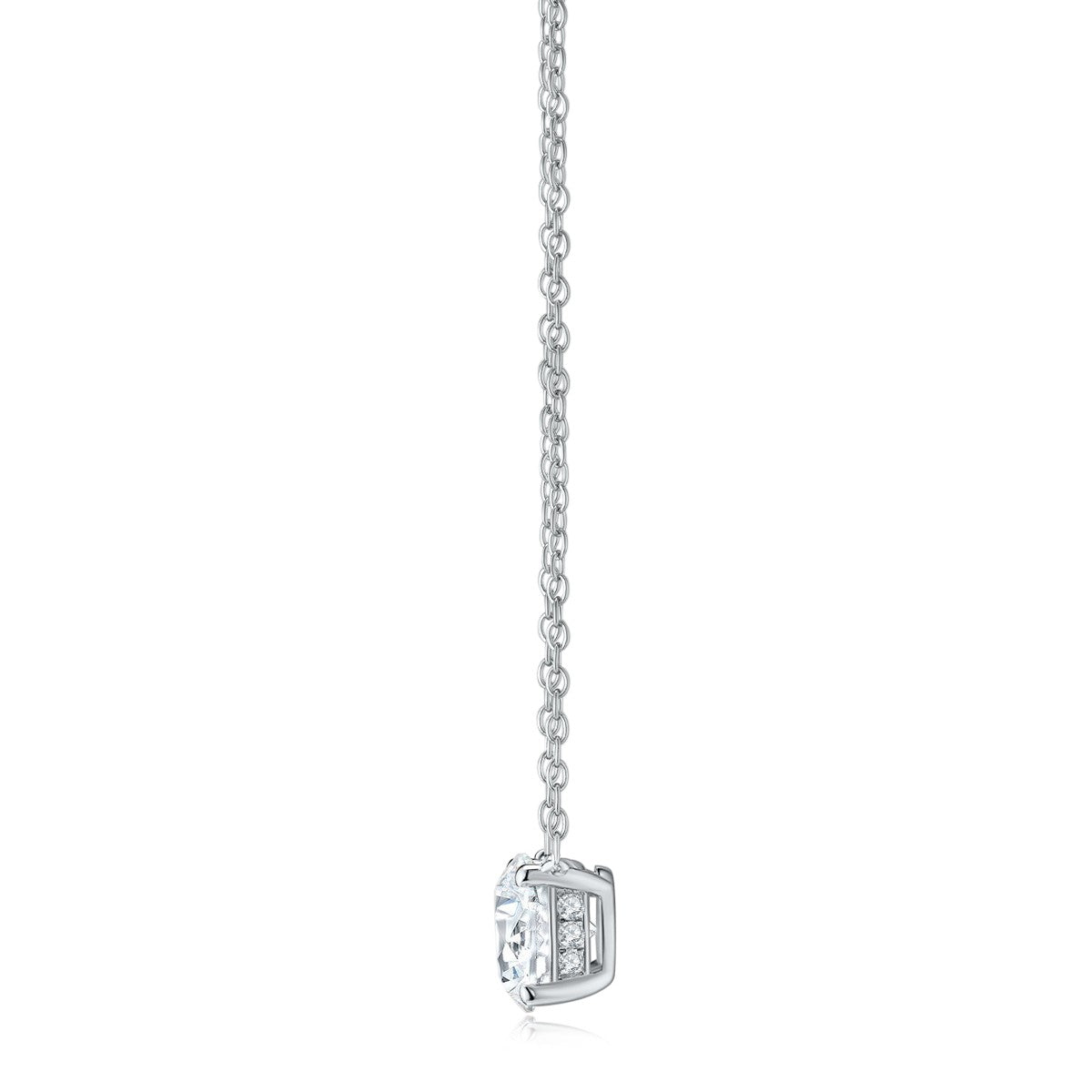 Tia Princess Solitaire Necklace – Eclat by Oui®